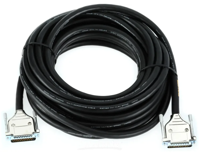 Mogami Gold DB25-DB25 8-channel Analog Interface Cable - 50' – Key Note