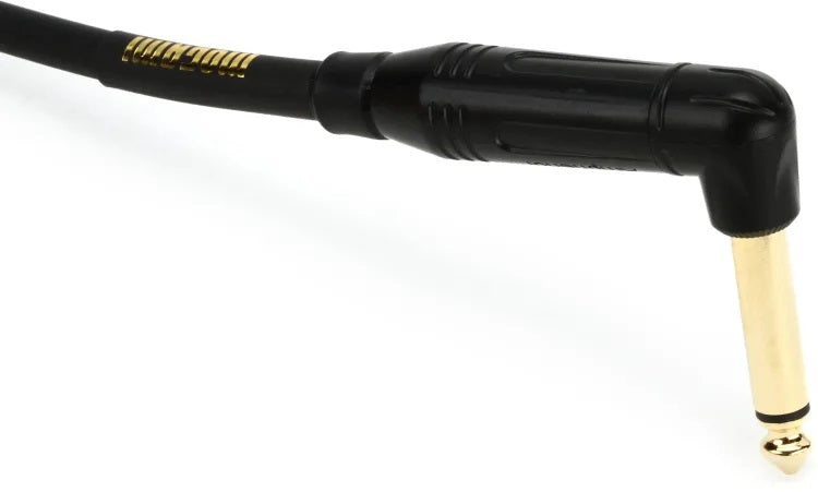 Mogami Gold Instrument 3RR Right Angle to Right Angle Instrument Cable ...