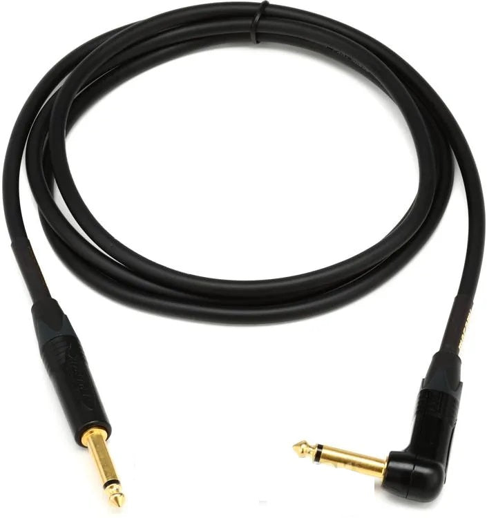 Mogami Gold Instrument 06R Straight to Right Angle Instrument Cable ...