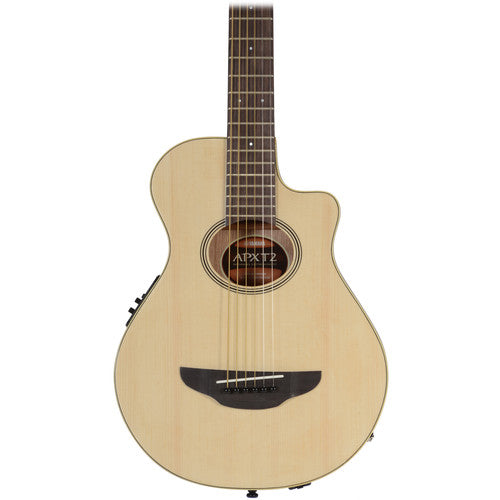Yamaha APXT2 3/4-Size Thinline Acoustic/Electric Cutaway Guitar – Key ...