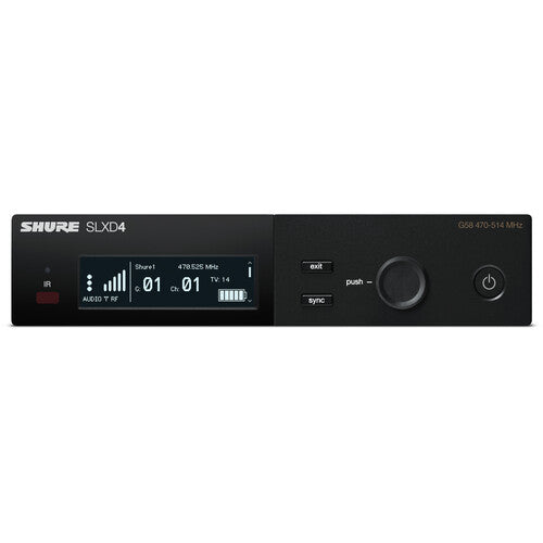 Shure SLXD24/SM58 Digital Wireless Handheld Microphone System with SM5 ...