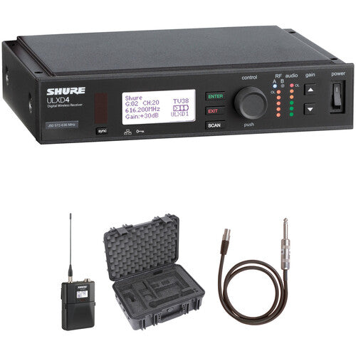 Shure ULX-D Digital Wireless Bodypack Instrument Kit – Key Note Music